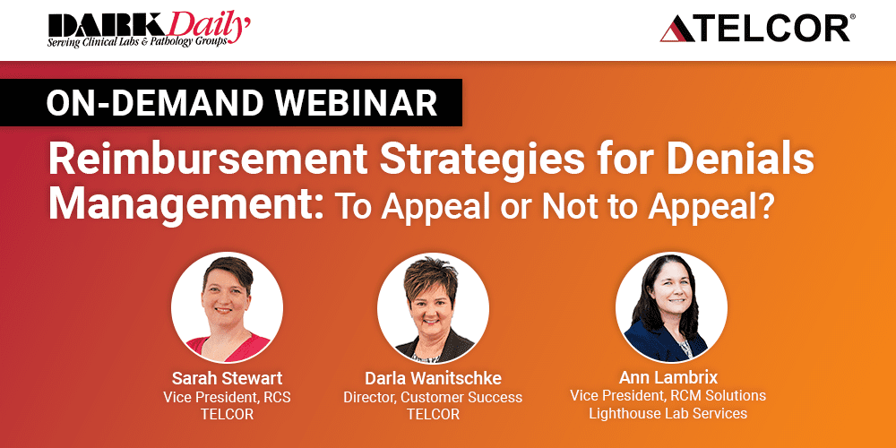 On-Demand Webinar - Reimbursement Strategies for Denials Management